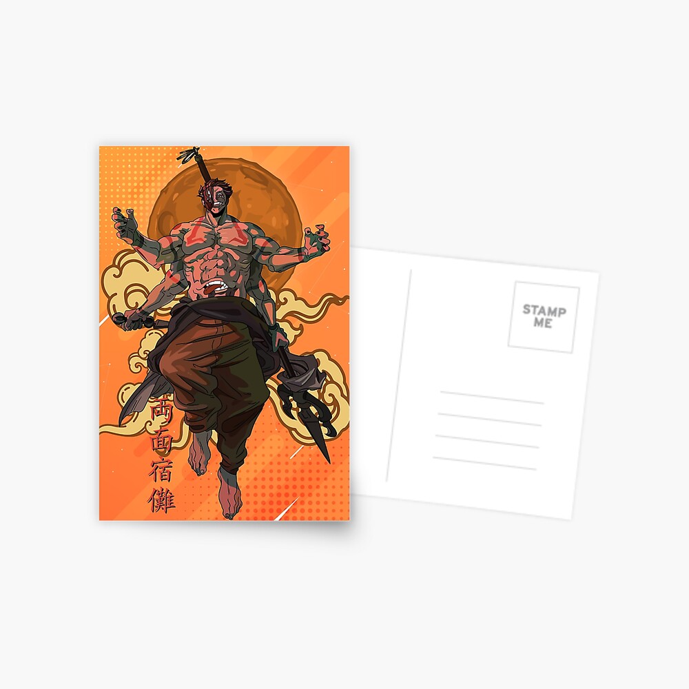 "Sukuna Thousand Years Ago - Jujutsu Kaisen" Postcard by ...