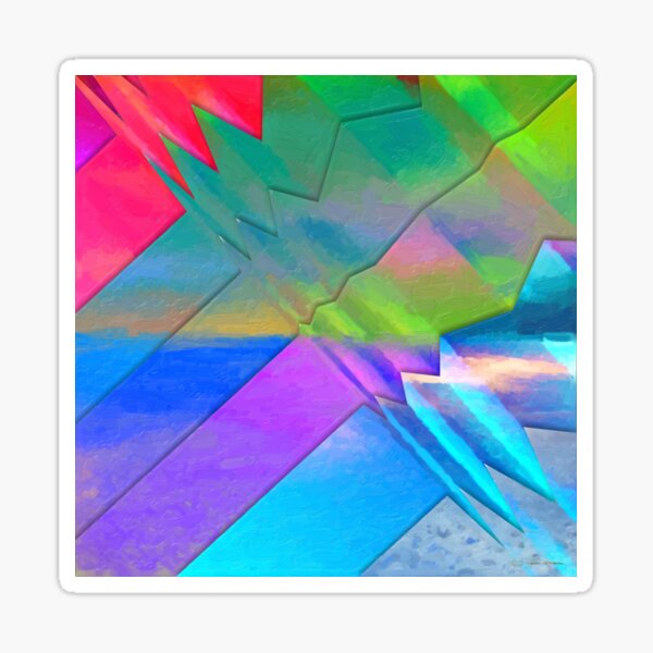 "Parallel Dimensions - The Multiverse" Sticker for Sale by Captain7 ...