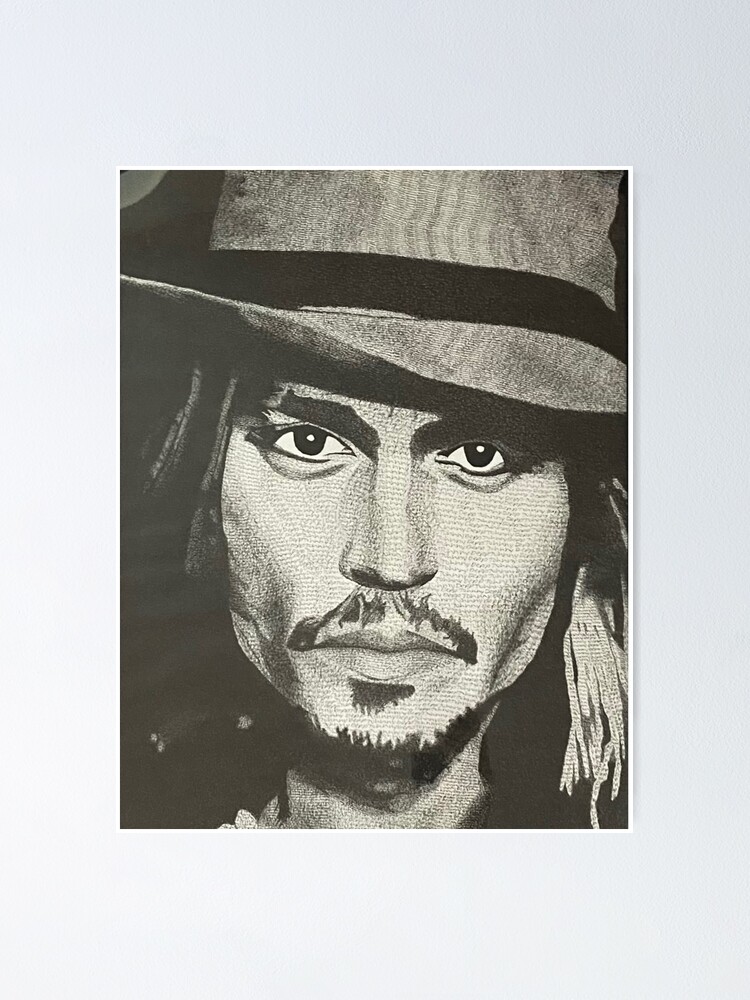 "Johnny Depp" Poster for Sale by embrace-endure | Redbubble
