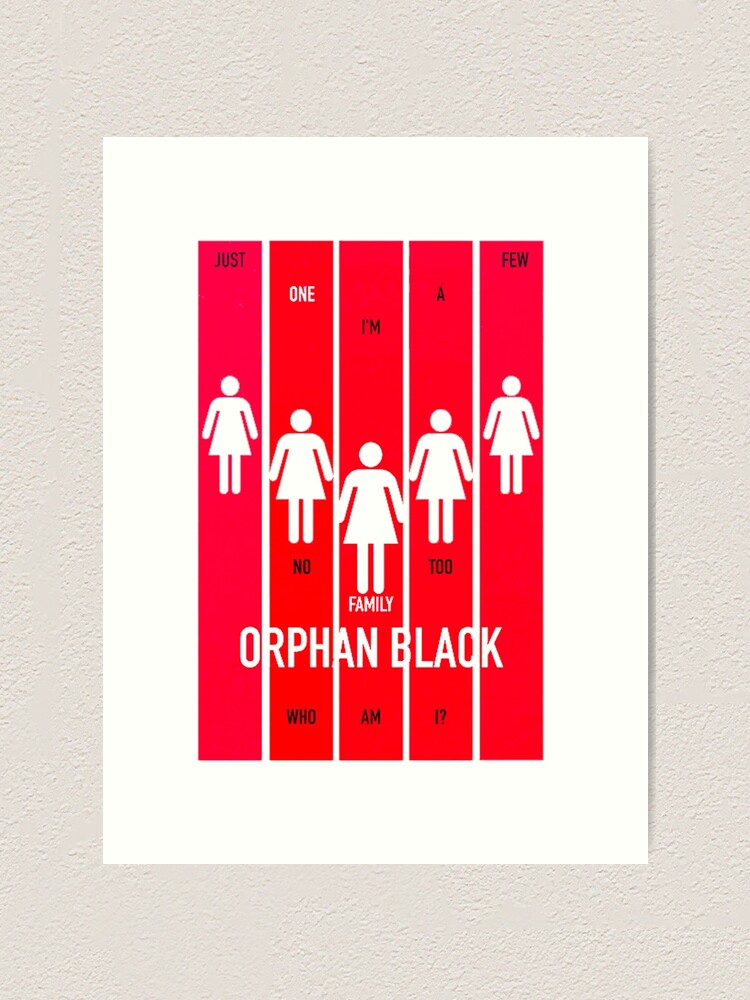 "Orphan Black" Art Print by UlrikeSchmid | Redbubble