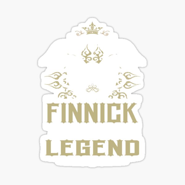 Pegatina «Camiseta con el nombre de Finnick - Camiseta con el artículo ...