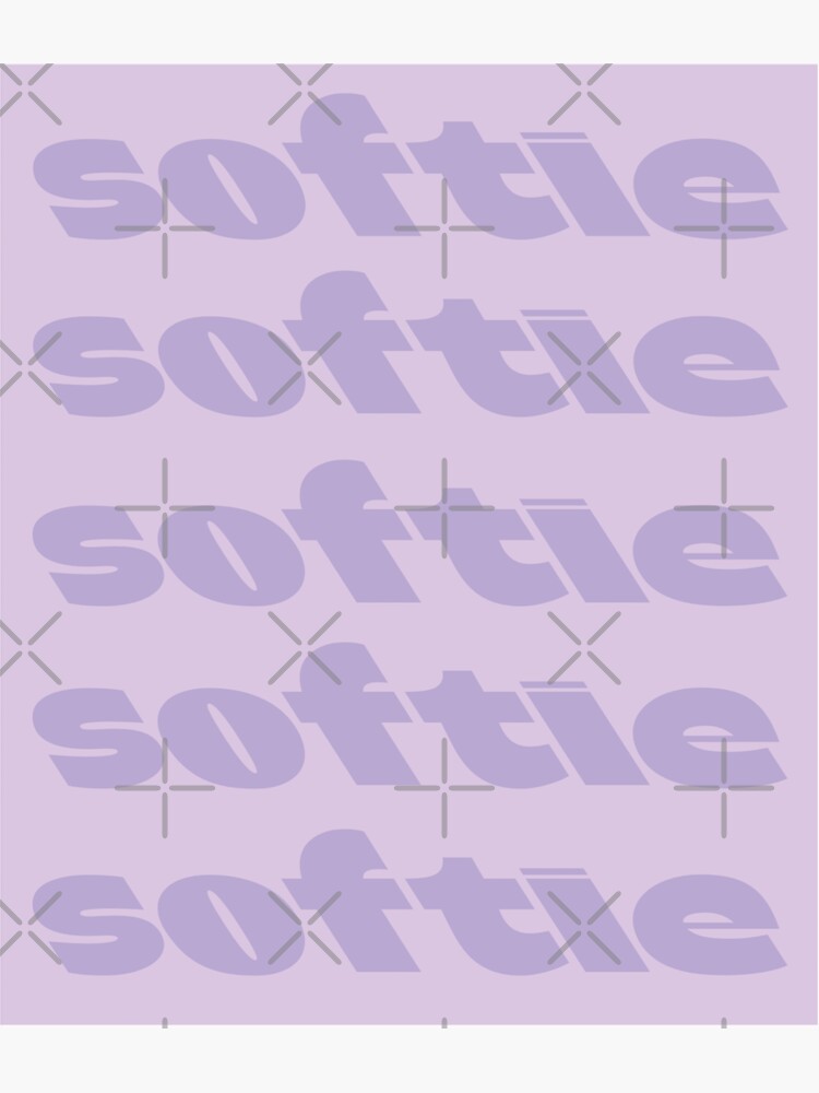 "Softie Design x5" Sticker by gabby-gpg | Redbubble