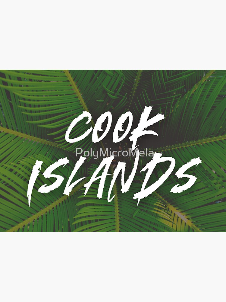 "Cook Islands" Sticker for Sale by PolyMicroMela | Redbubble