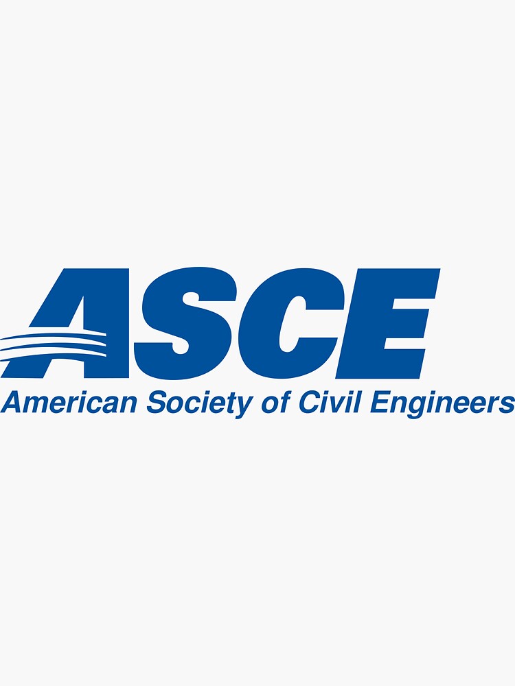 "American Society of Civil Engineers (ASCE)" Sticker for Sale by ...