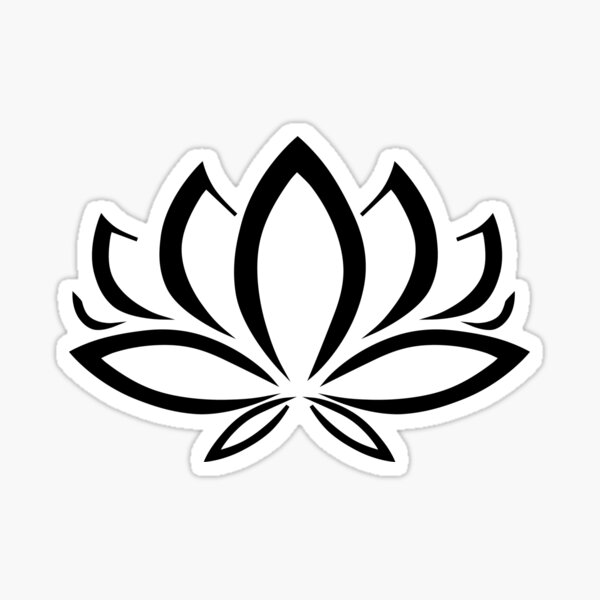 "Lotus Flower" Sticker for Sale by AMAR-Designs | Redbubble