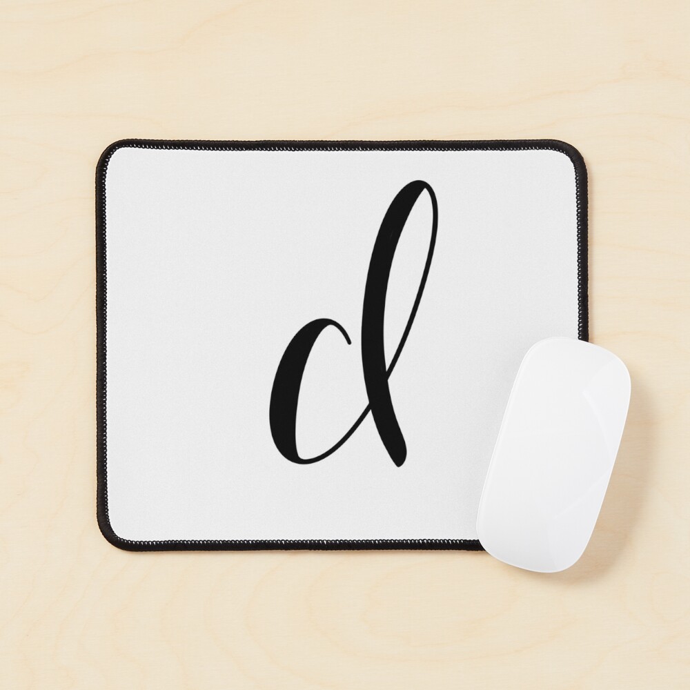 "Letter D" Sticker for Sale by MellyLinn | Redbubble