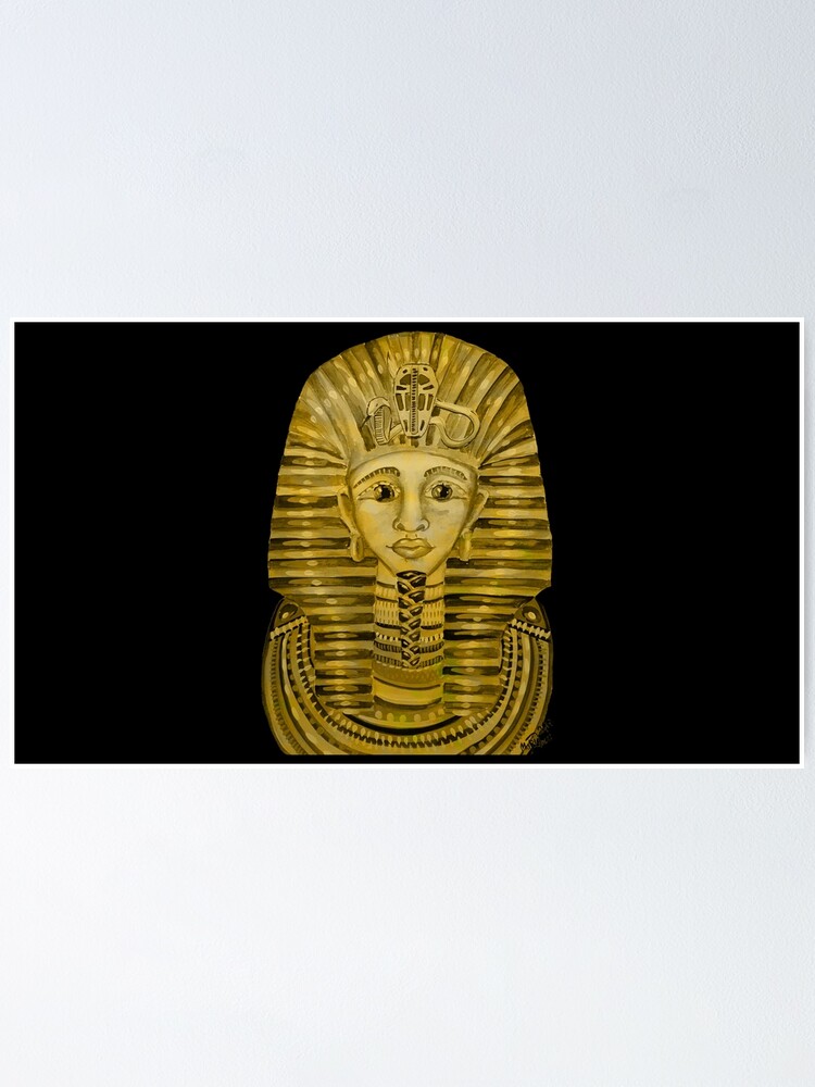 Póster «Faraón, dibujo de acuarela editado por MariDani Art, #3» de ...