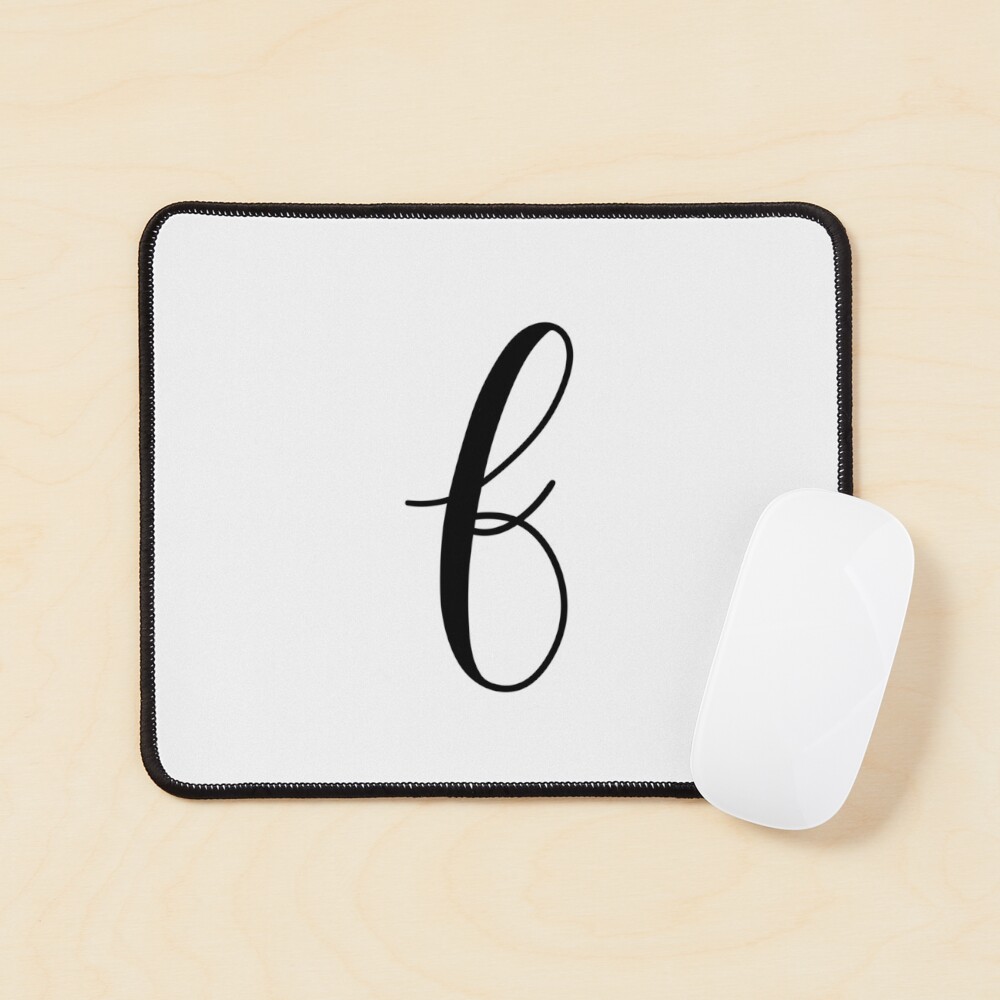 "Letter F" Sticker for Sale by MellyLinn | Redbubble