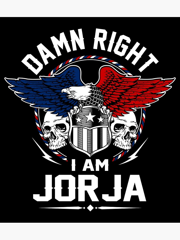 Póster «Camiseta con el nombre de Jorja - Maldita sea, soy la camiseta ...