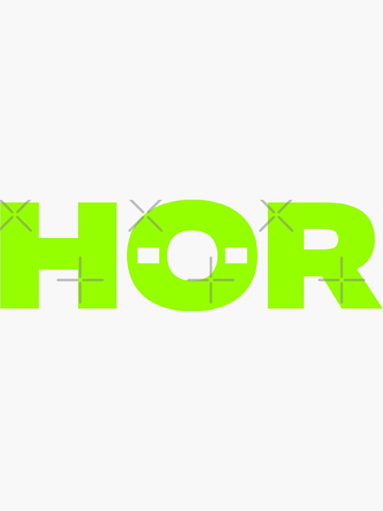 "HÖR BERLIN Logo" Sticker for Sale by knyeng | Redbubble