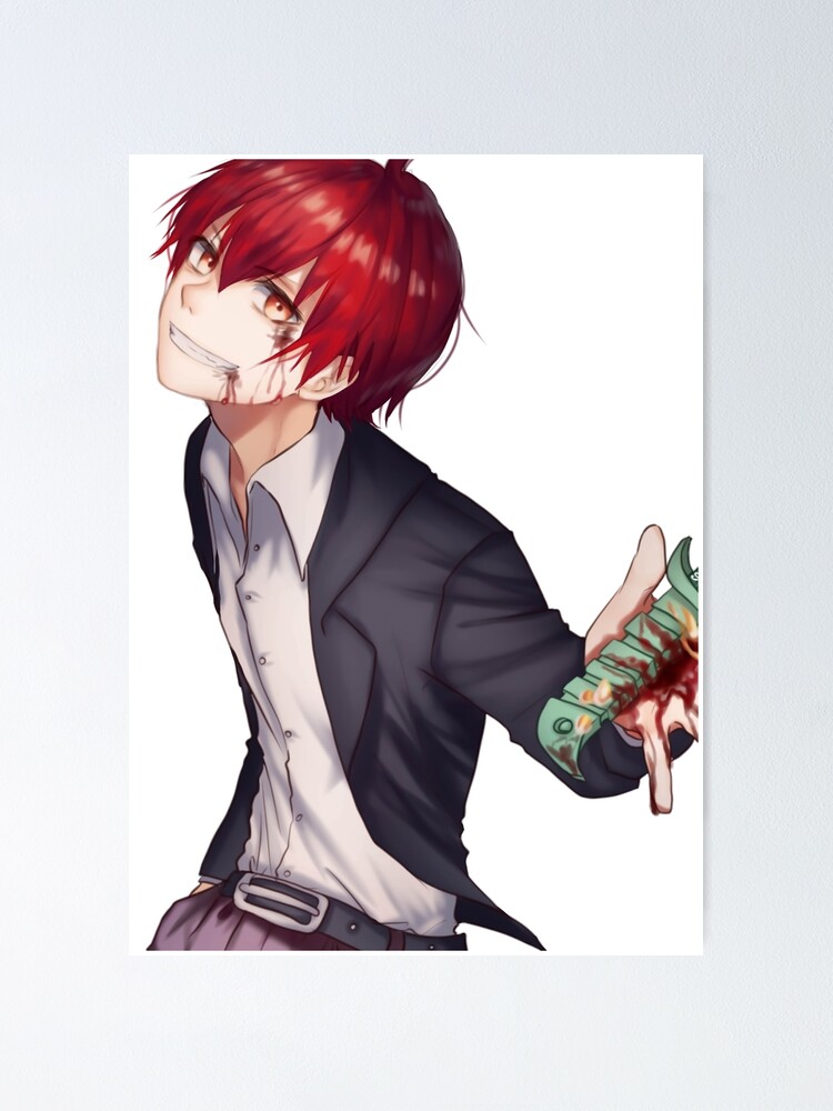 "Karma Akabane Assassination Classroom Present" Poster for Sale by ...