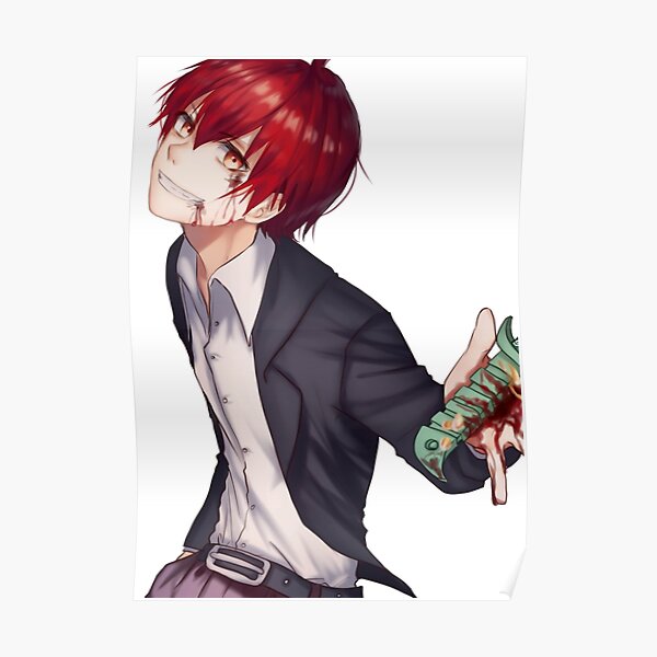 "Karma Akabane Assassination Classroom Present" Poster for Sale by ...