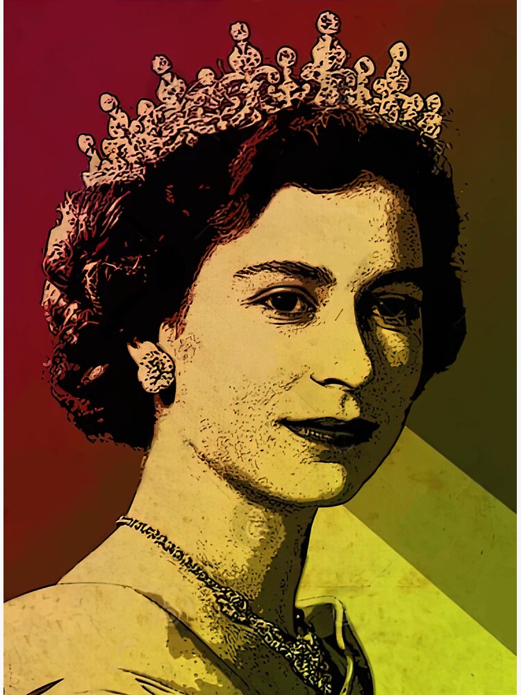 "Queens Art watercolor, Young Queen" Sticker by Glenclo1 | Redbubble