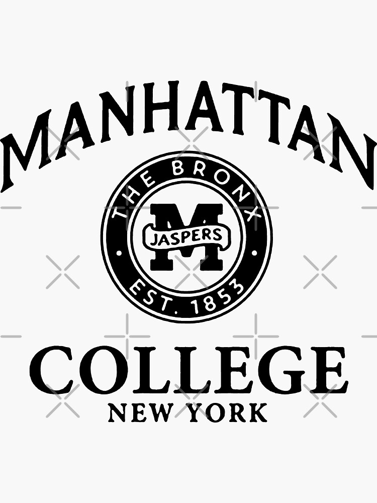 "Manhattan College Official Circle Logo" Sticker for Sale by ALPJJG ...