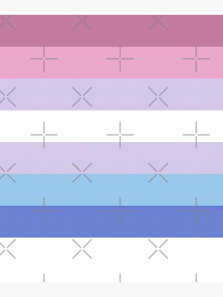"Bigender Flag LGBTQ Pride" Poster for Sale by Miciareter | Redbubble