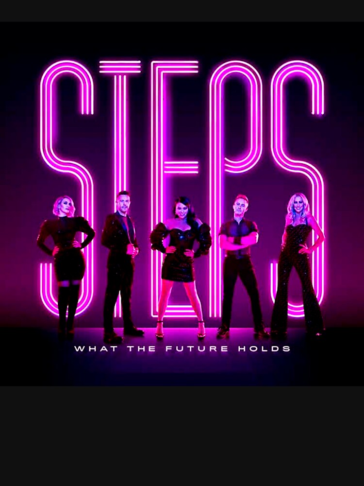 "steps group music" T-shirt for Sale by cvollerx | Redbubble | steps t ...