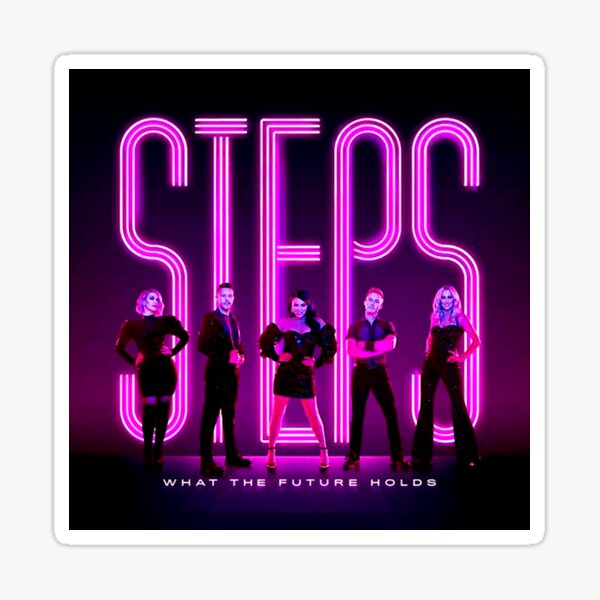 "steps group music" Sticker by cvollerx | Redbubble