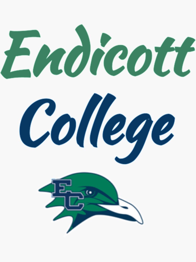 "Endicott Logo " Sticker for Sale by DregsThr | Redbubble