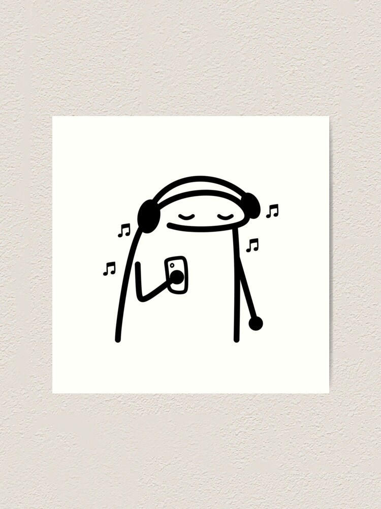 "Flork Music" Art Print for Sale by sabahnaveed | Redbubble