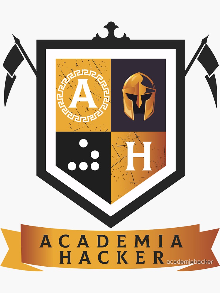 "Hacker Academy Logo" Sticker for Sale by academiahacker | Redbubble