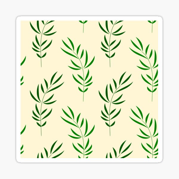 "Simple flowers scheme" Sticker for Sale by AliciaLevelUP9 | Redbubble