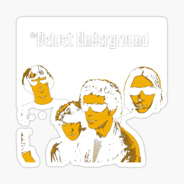 "Lakukan Untuk Mengubah Rambut Merah The Velvet Underground" Sticker ...