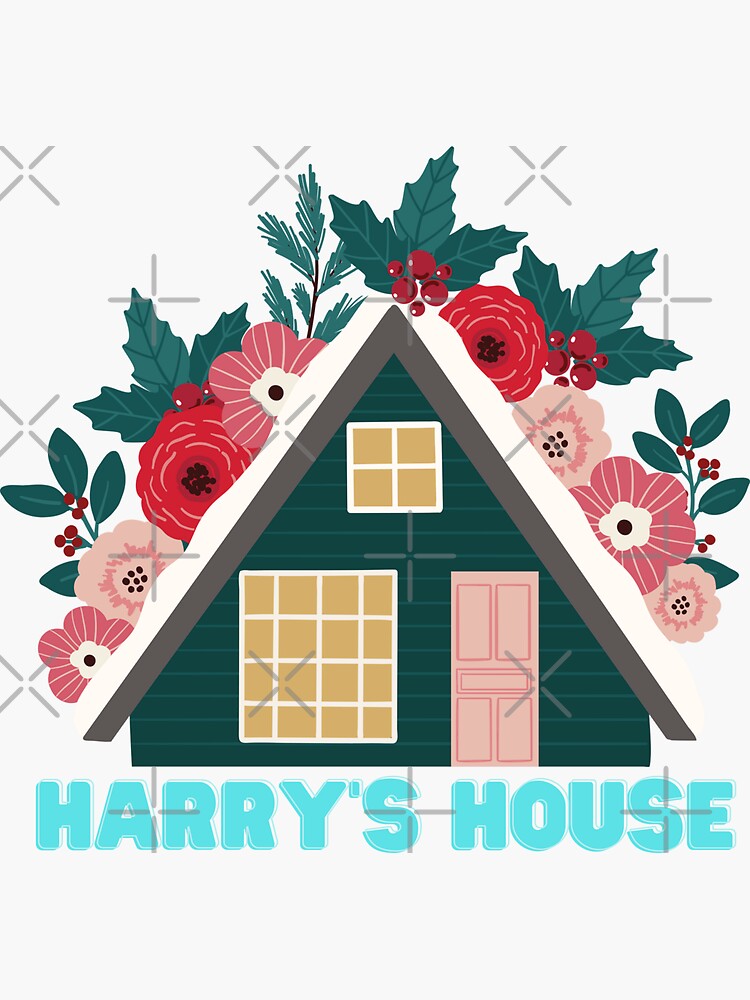 "Harry's house - Harry Styles" Sticker for Sale by Caringinger24 ...