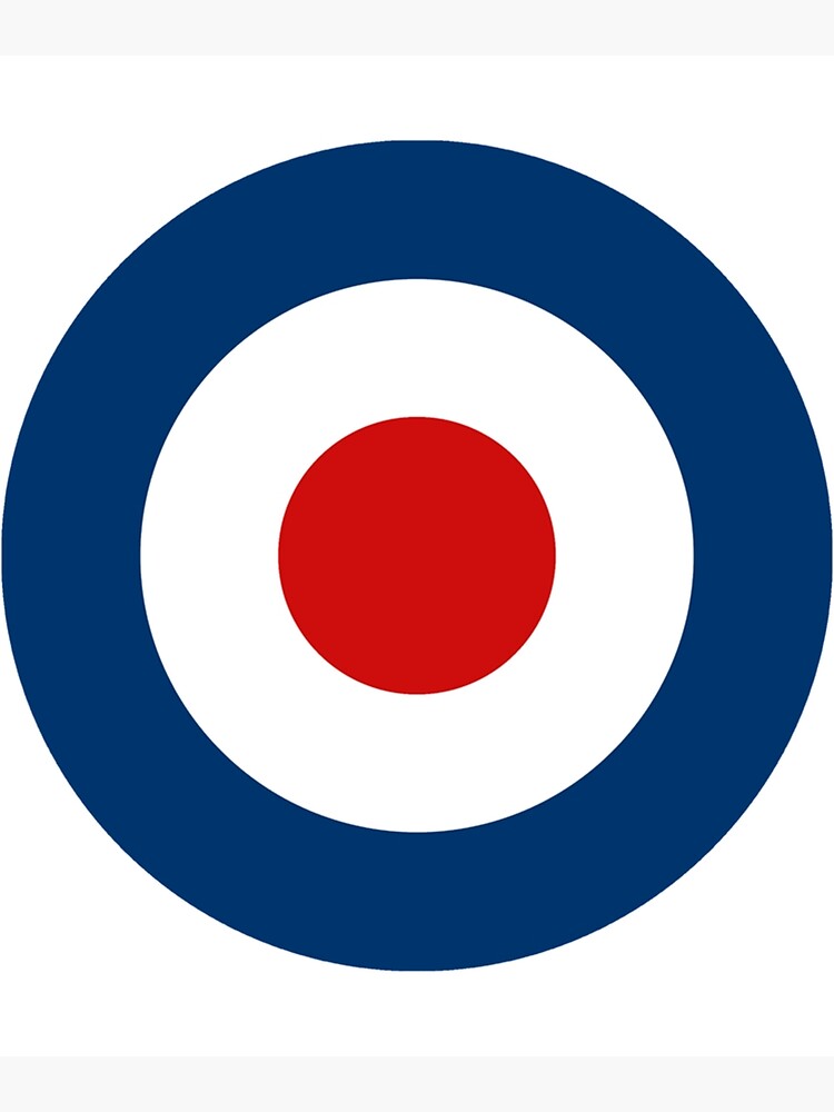 "scooterist MOD Target - High Quality - RAF Roundel" Poster for Sale by ...