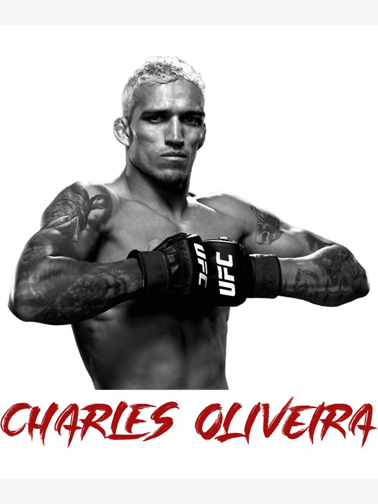 "Charles Oliveira " Poster for Sale by BellCleopatrArt | Redbubble