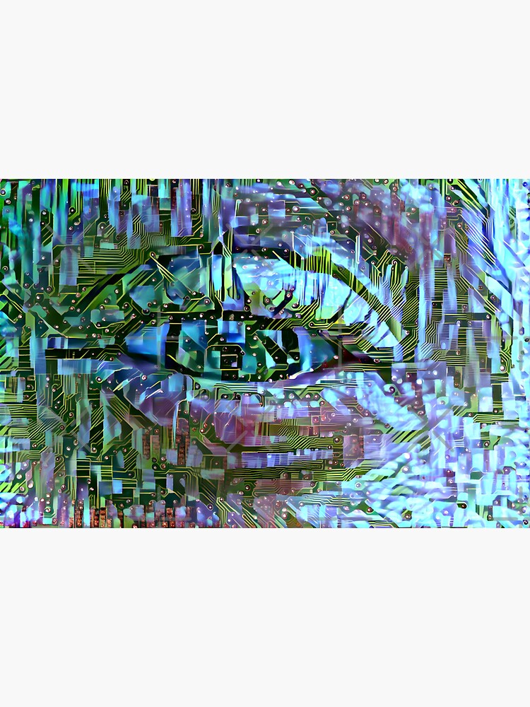 "Squint" Sticker by Swabcraft | Redbubble