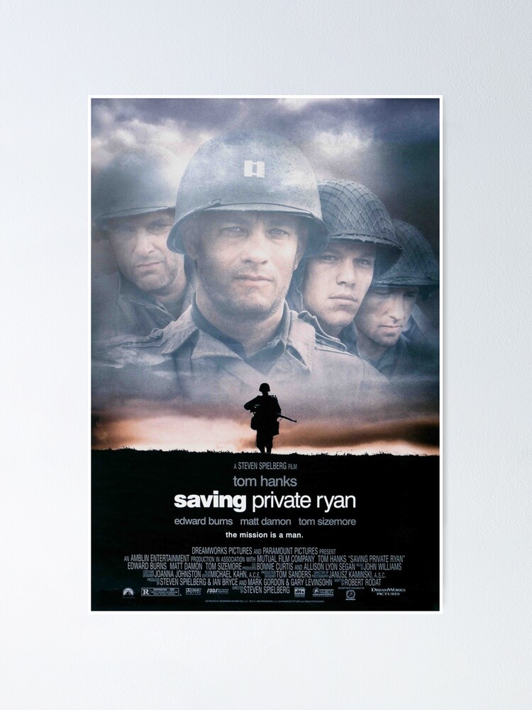 "Saving Private Ryan (1998)" Poster for Sale by ernieclain | Redbubble