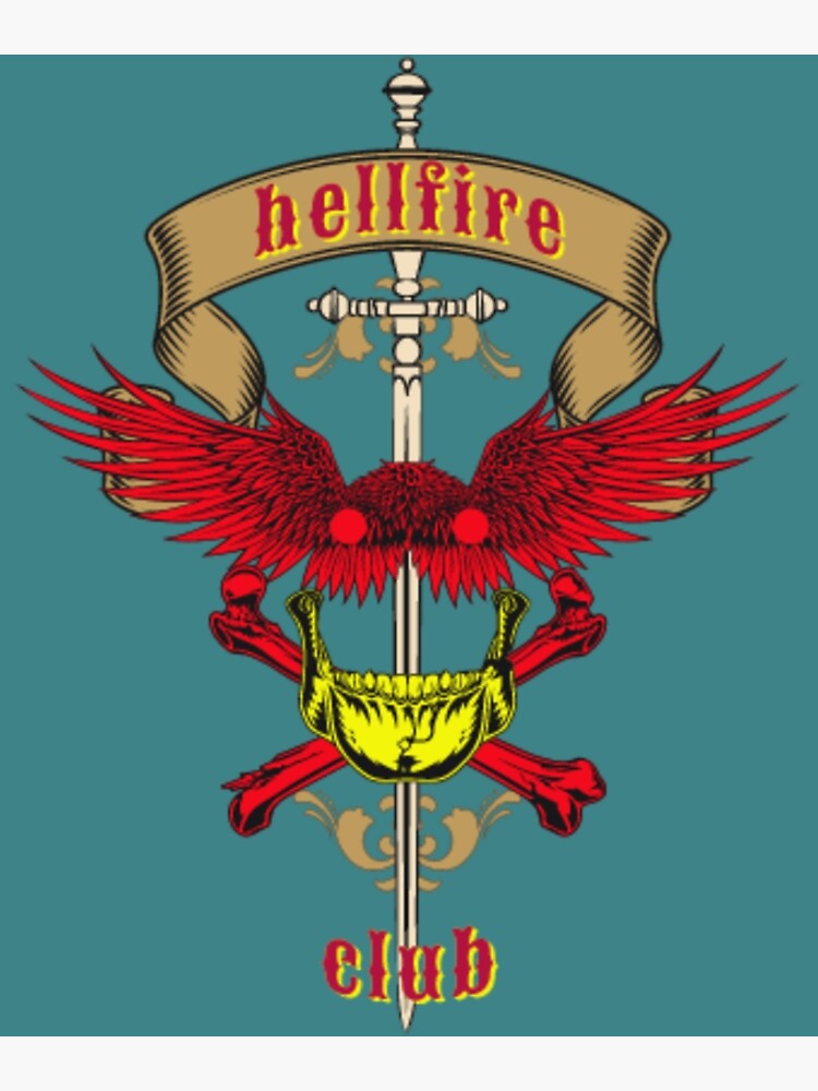 "hellfire club " Poster for Sale by BryantDoroArt | Redbubble
