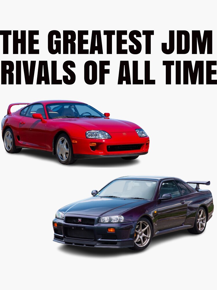 "JDM Legends" Sticker for Sale by MOTOSHIFT | Redbubble