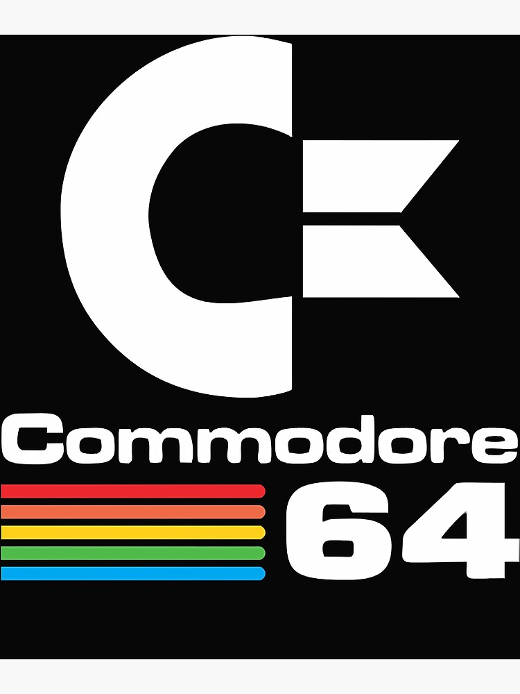 "Commodore-64 logo" Poster for Sale by GrasielaJame | Redbubble