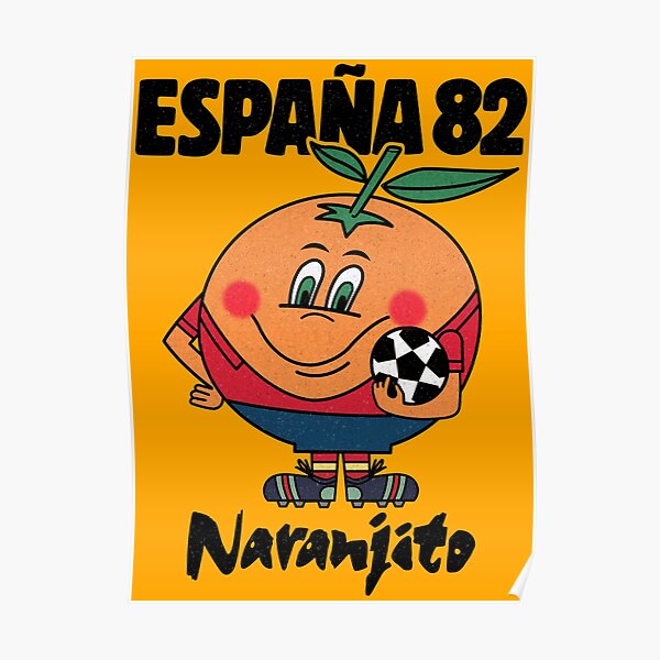 "The Official Mascot of the 1982 World Cup of Soccer "Naranjito" The ...
