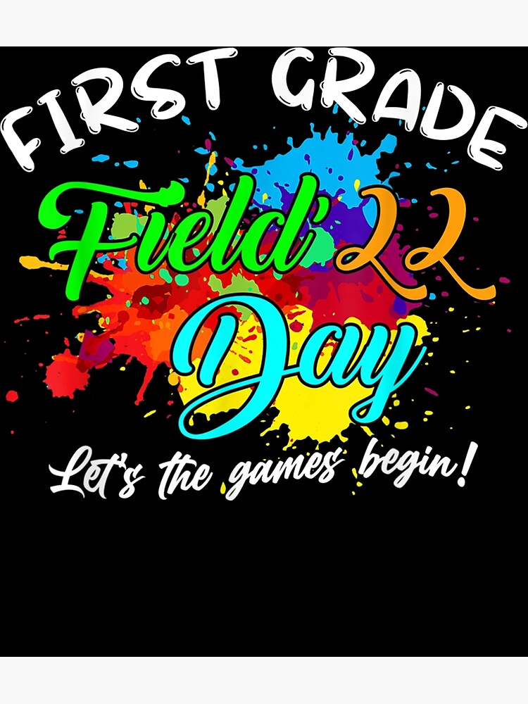 Lámina fotográfica «Field Day 2022 Primer grado Que comiencen los ...