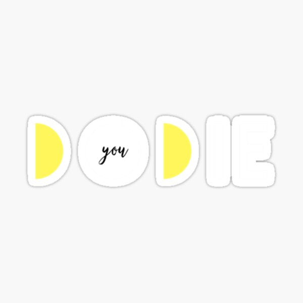 "You Dodie Logo " Sticker for Sale by SophieHaup1 | Redbubble