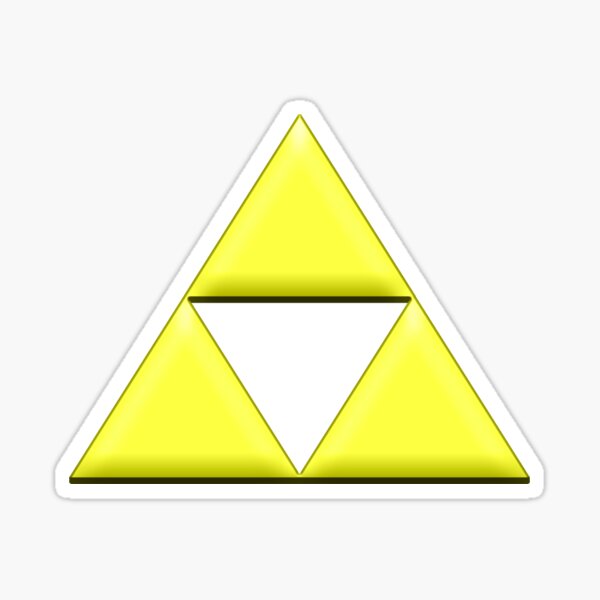 "Triforce" Sticker for Sale by Gilberticus | Redbubble