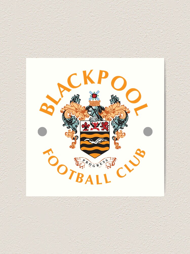 "Blackpool Logo" Art Print for Sale by Lippenn01 | Redbubble
