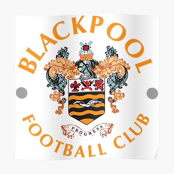 "Blackpool Logo" Poster for Sale by Lippenn01 | Redbubble