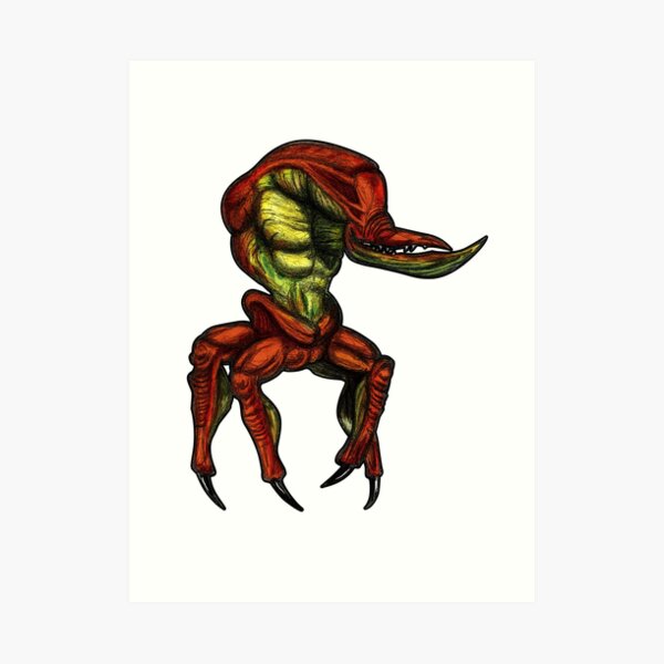 "Oddworld: Scrab (Digital Drawing)" Art Print for Sale by josiebedford ...