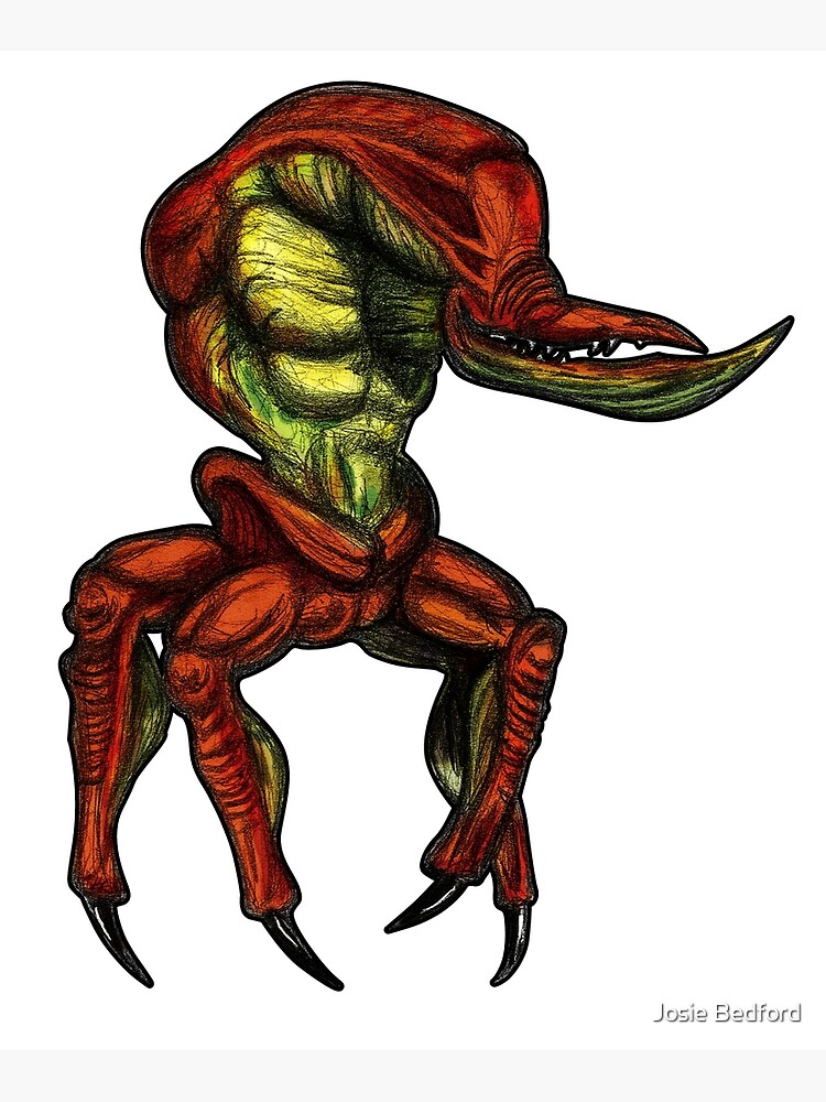 "Oddworld: Scrab (Digital Drawing)" Poster for Sale by josiebedford ...