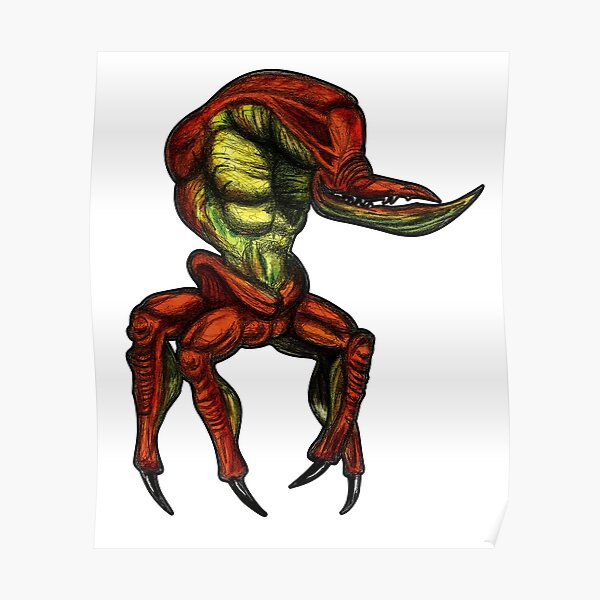 "Oddworld: Scrab (Digital Drawing)" Poster by josiebedford | Redbubble