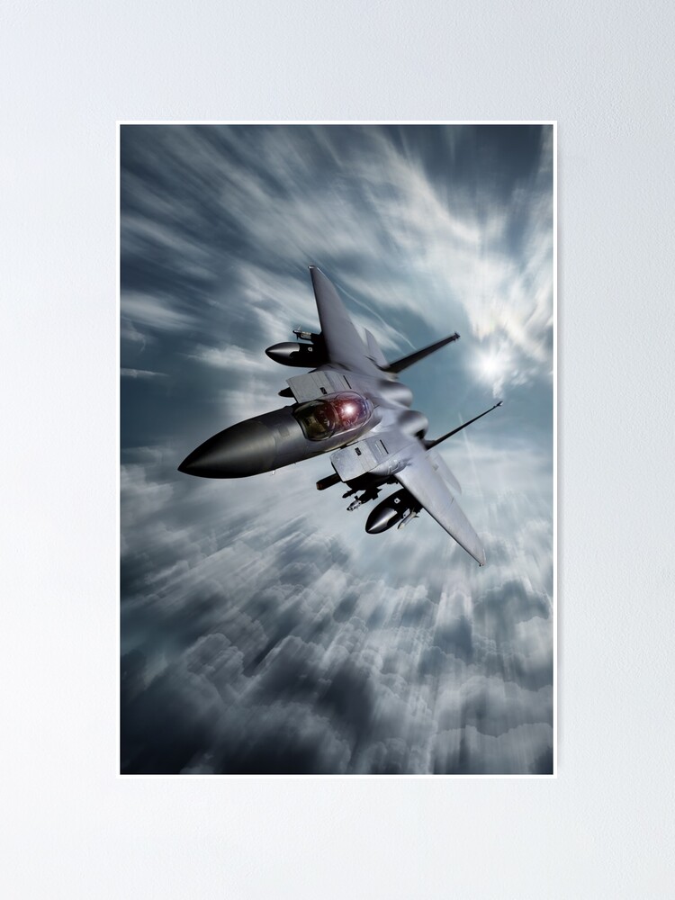 "F-15 Eagle" Poster for Sale by Airpower Art | Redbubble