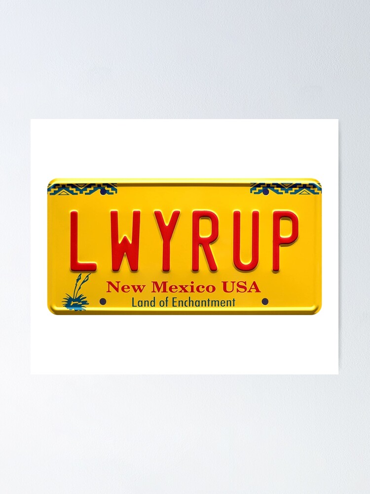 "Better call Saul LWYRUP" Poster for Sale by Bakkes20 | Redbubble