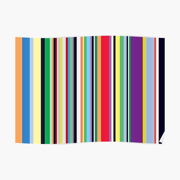 "Colour coded" Poster by rheyes | Redbubble