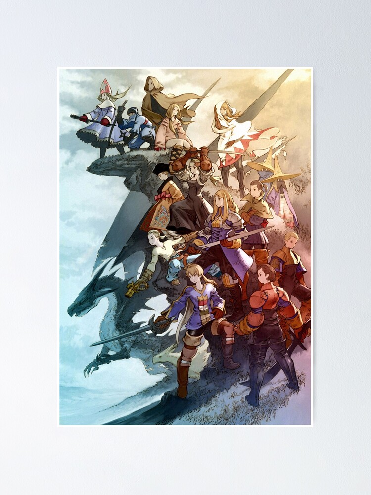"FFTA2 - Final Fantasy" Poster for Sale by dragon-quest | Redbubble