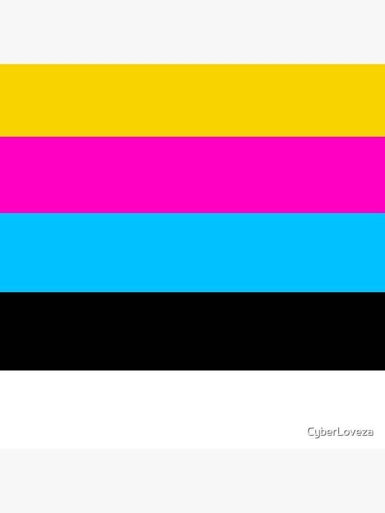 "Cartoon Network Stripes - CMYK Stripes Colors" Poster for Sale by ...