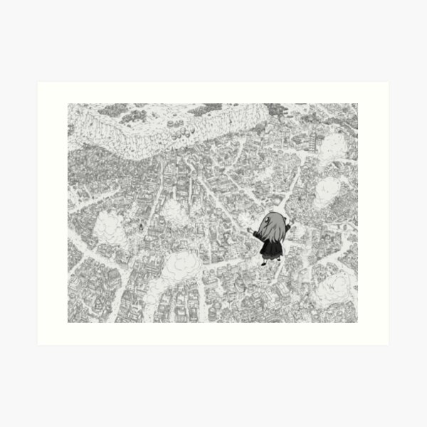 "Anya x Hidden Lead Village" Art Print by Pyramid-Designs | Redbubble