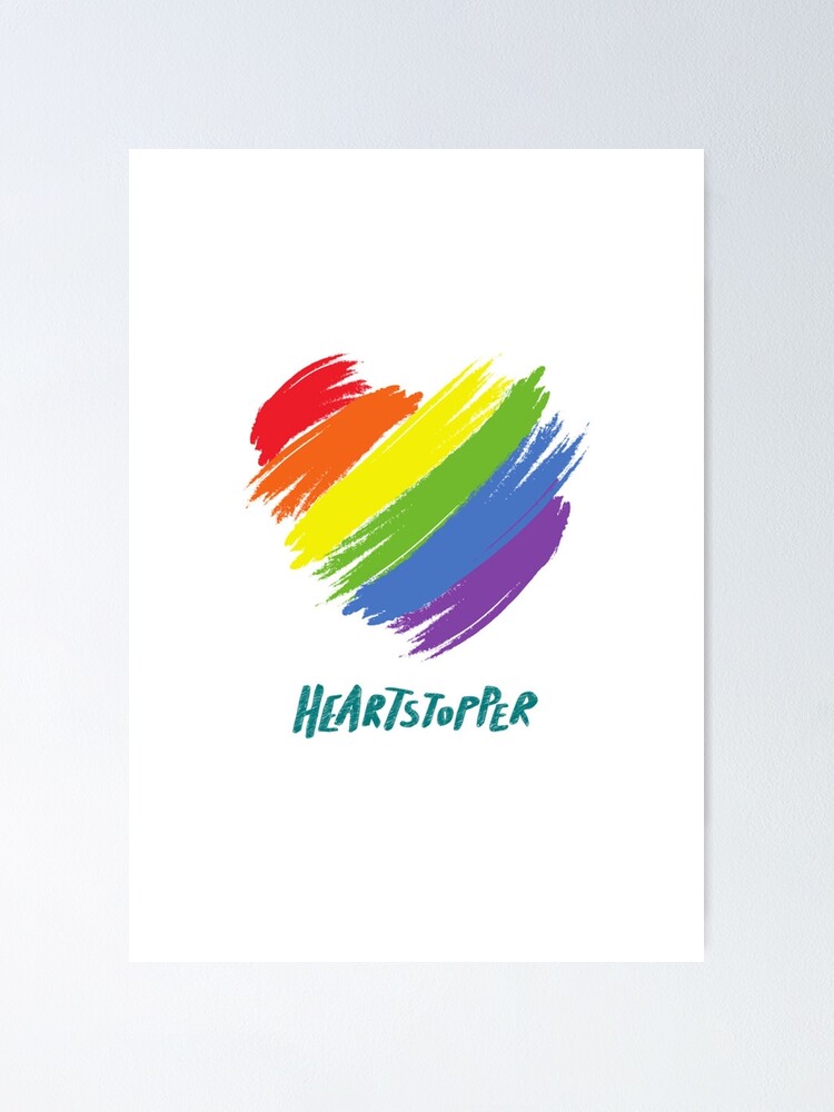 Póster «Vinilo o funda para iPhone Heartstopper Love Heartstopper Love ...